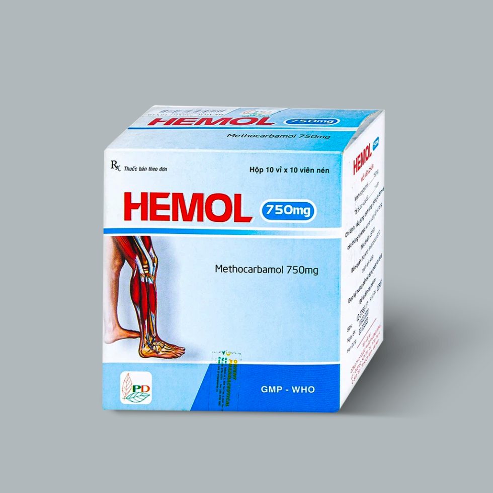 HEMOL 750mg - Công Ty Cổ Phẩn Dược Phẩm Phương Đông